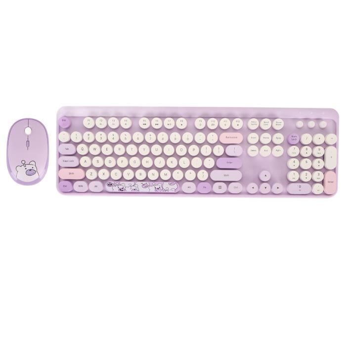 Combo clavier et souris sans fil Ensemble clavier et souris sans fil ...