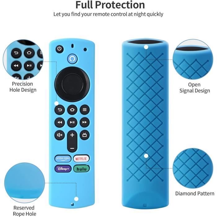 Protection Télécommande Fire Tv Stick Coque Fire Tv Stick Silicone ...