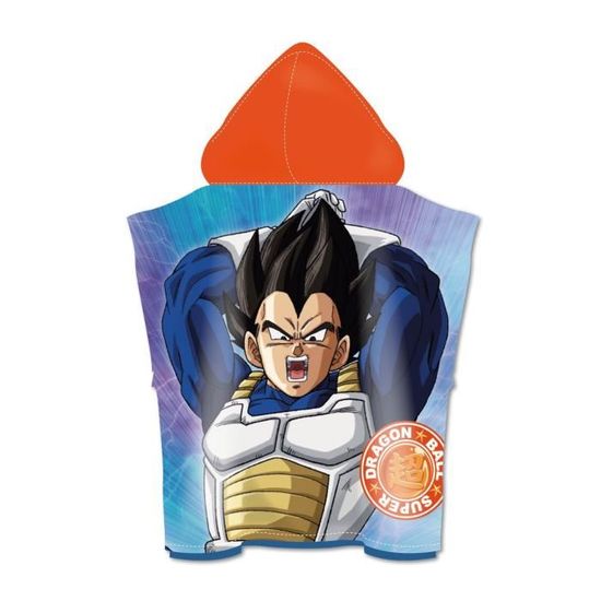 Poncho Dragon Ball Z - Microfibre - Blanc - Enfant - 55x55cm ...