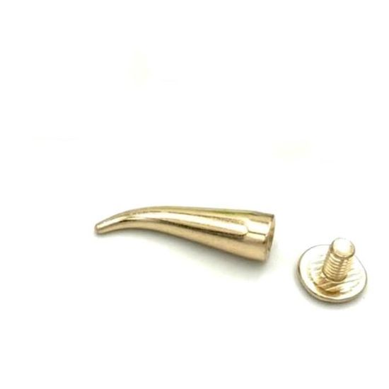 Rivets,Goujons en laiton à longue courbe pour vêtement de cheval avec ...