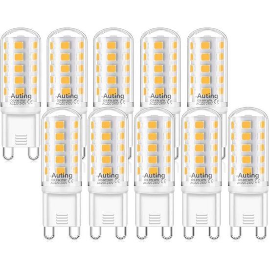 Spot Led Mini Gu10 3W 230V Blanc Chaud 3000K, 45° 300Lm, 35Mm Gu10 35W ...