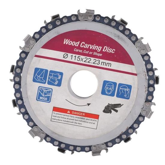 Disques de chaîne à 13 dents 4.5in 13 dents meuleuse d'angle disque de ...