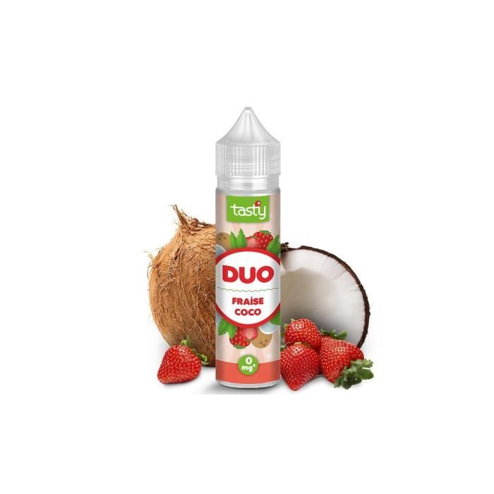 Duo Coco / Fraise - Tasty - Cdiscount Au quotidien