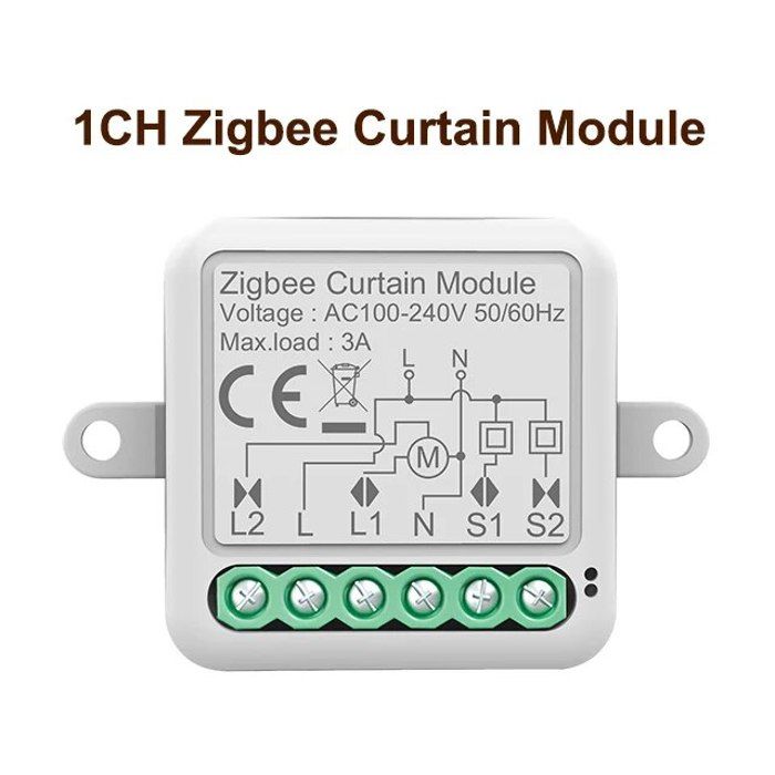 Tuya Smart Dimmer and Curtain Switch Tech,2 Way Dimmable Light Switch ...