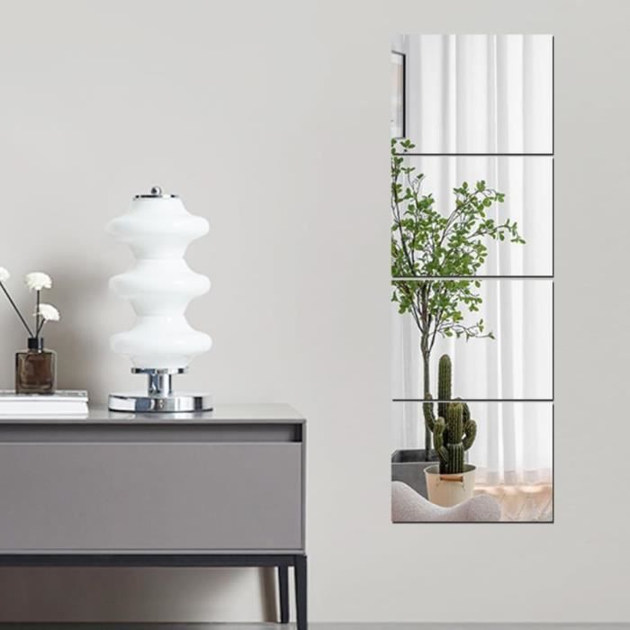 Grand Miroir Mural En Acrylique Pleine Longueur En Plexiglas Pour Murs ...