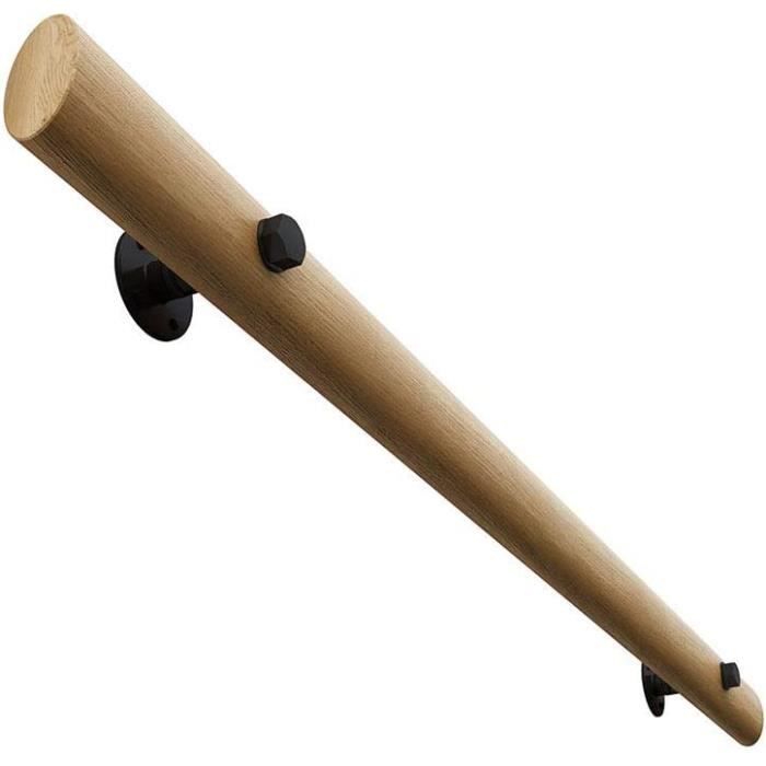 MFLASMF Supports de Rampe d'escalier Balustrade en Bois Massif pour l ...