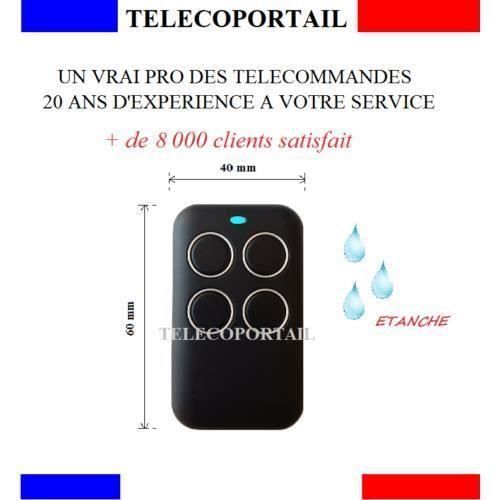 TELECOMMANDE UNIVERSELLE COPIEUSE 4 CANAUX MULTIFREQUENCE 280 - 880 Mhz ...