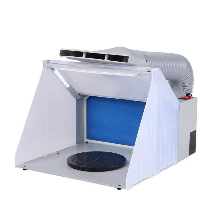 EJ.life kit de cabine de pulvérisation aérographe HS-E420DCLK Kit de cabine de pulvérisation ...