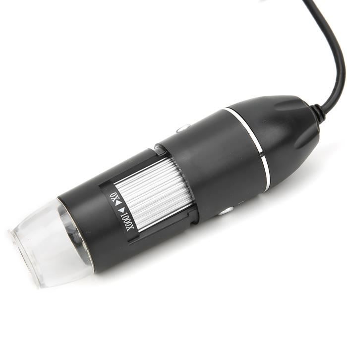Microscope numérique USB CIKONIELF LED 50X à 1000X - Blanc - Cdiscount ...