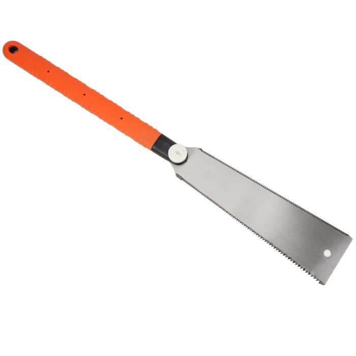 Scie à main manuelle à bois - Cikonielf - Dent double face - Long ...