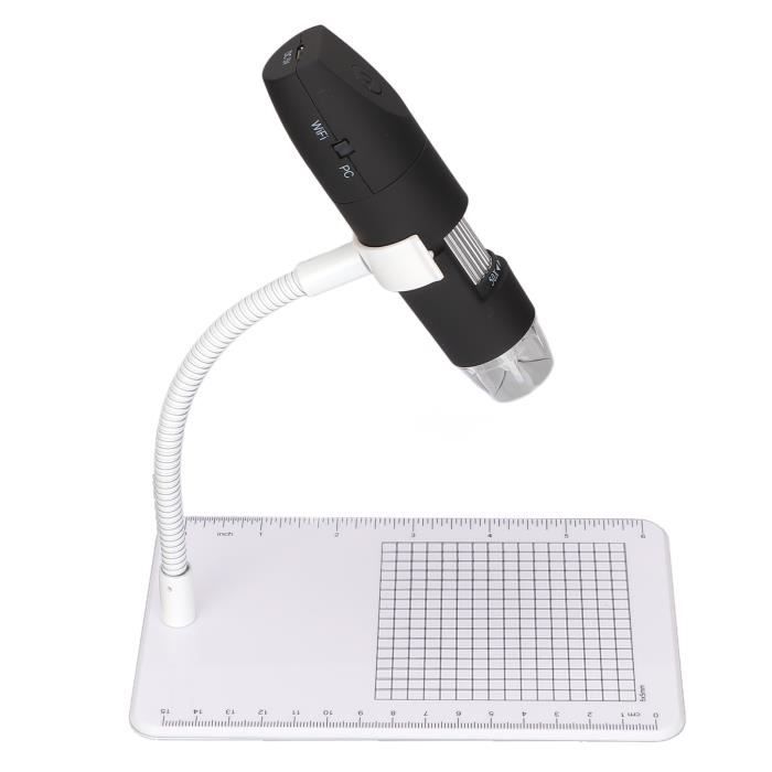 Microscope numérique WiFi USB HD 50x à 1000x 8 LED portable DIOCHE ...