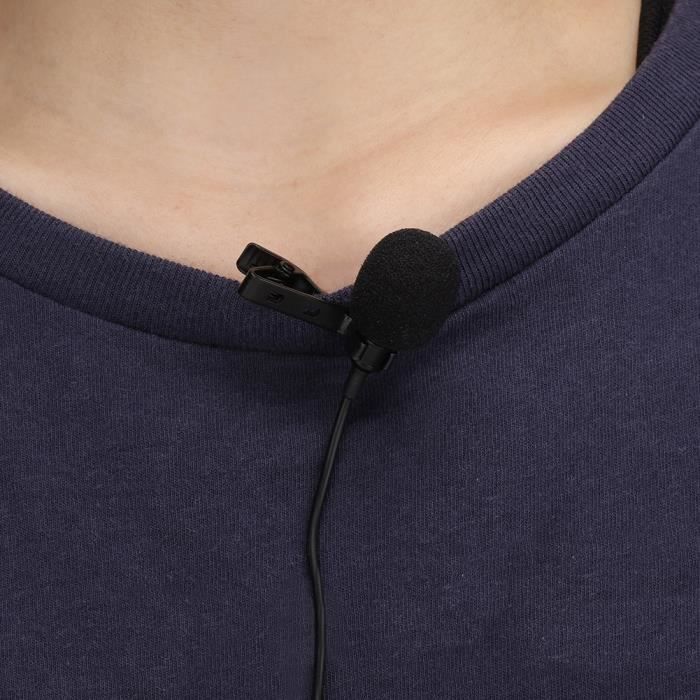 Microphone Lavalier R8 Avec Prise À 360° - Enregistrement Professionnel ...