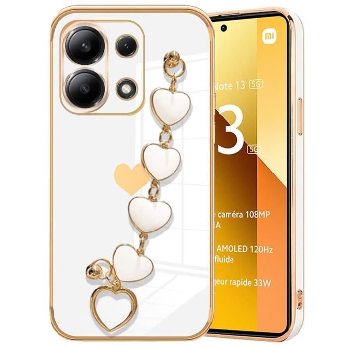 Coque - Xiaomi - Redmi Note 13 5G - Blanc - Protection Anti-Rayures ...