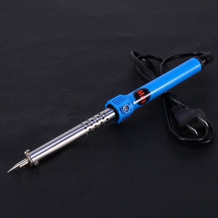 Pistolet à souder Kit de pointe de fer à souder à souder Outil de réparation électronique 60W ...