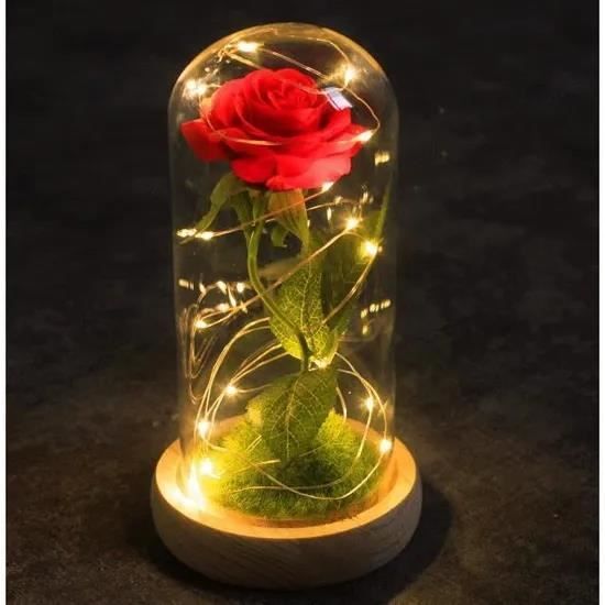 La Rose Eternelle et lumière LED La Rose Eternelle et lumière LED