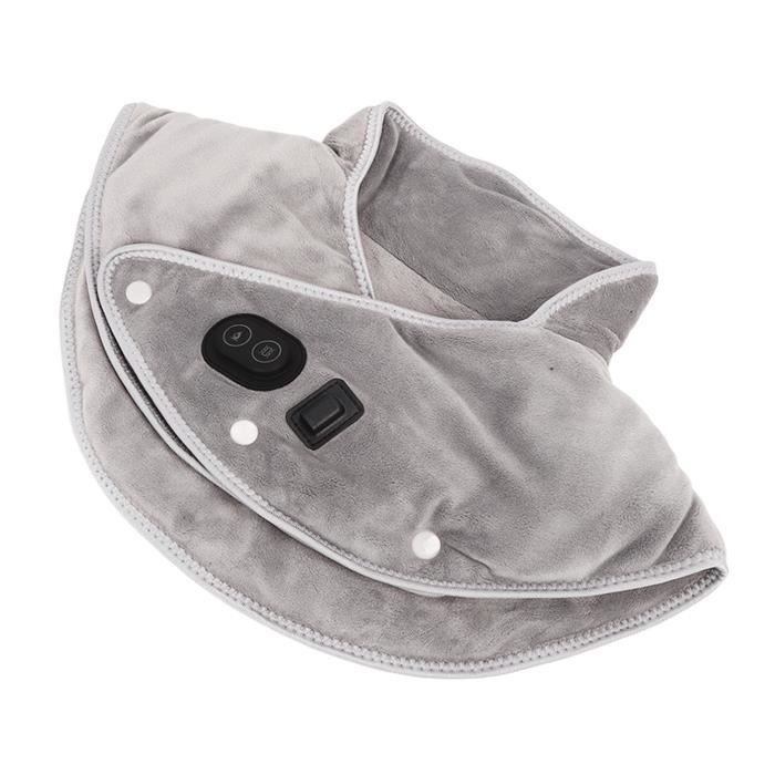 KIMISS Coussin chauffant pour le cou Coussin chauffant gris pour les ...