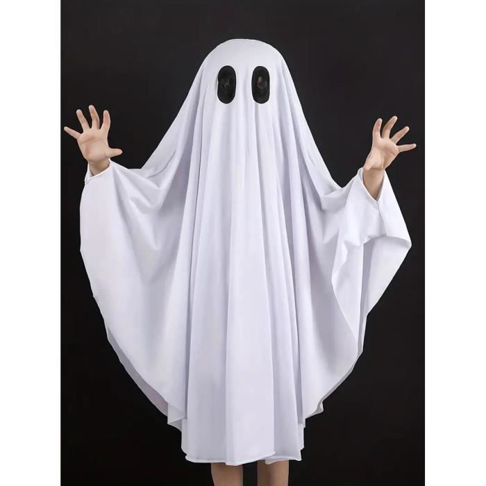Costume de Fantme Dguisement de Fantme dHalloween pour Tout-Petit Blanc ...