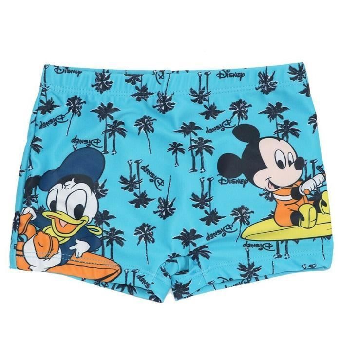 Boxer de bain - Disney - Mickey et Donald - Bébé garçon - Bleu ...