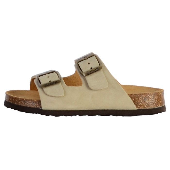 Mules Cuir Enfant Scholl Alex Beige - Cdiscount Chaussures