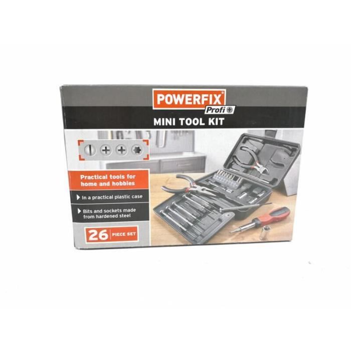 POWERFIX Set d'outils pour Mécanique de Précision 26 Pièces - Cdiscount ...
