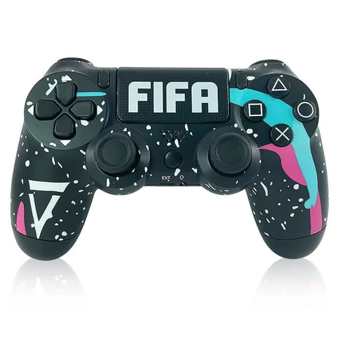 Manette sans Fil pour PS4 Gamepad avec Double Vibration-Double ...