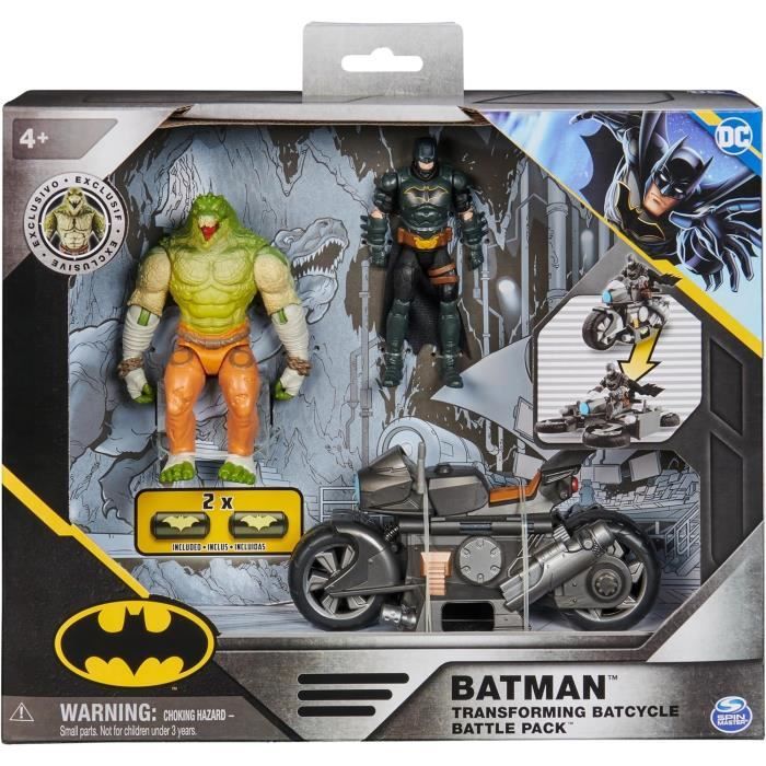 Jouet - Spin Master - Batman Transforming - Batcycle - Figurines ...