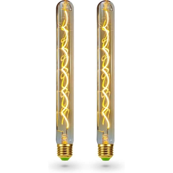 Ampoule LED E27 Vintage Longueur 30CM, Ampoule E27 Vintage 4W Filament ...