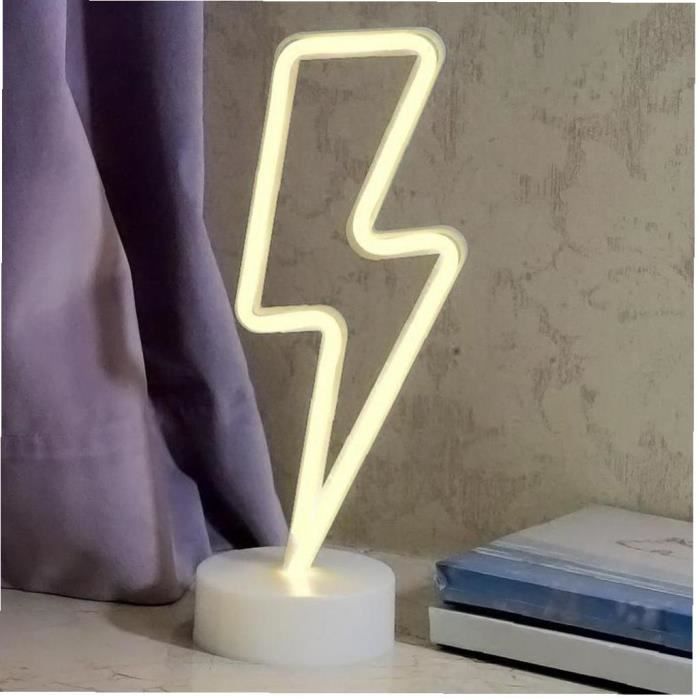 MUR NEON Lampe. Luminaire de néon Néon LED Decor de mur de lampe au ...
