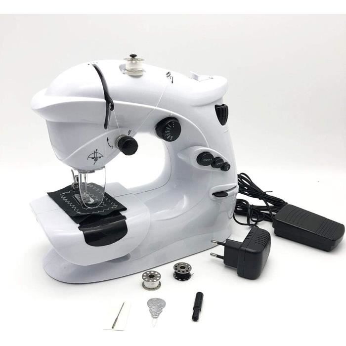 Machine À Coudre - 5 Types De Points Différents Réglables, Couture ...