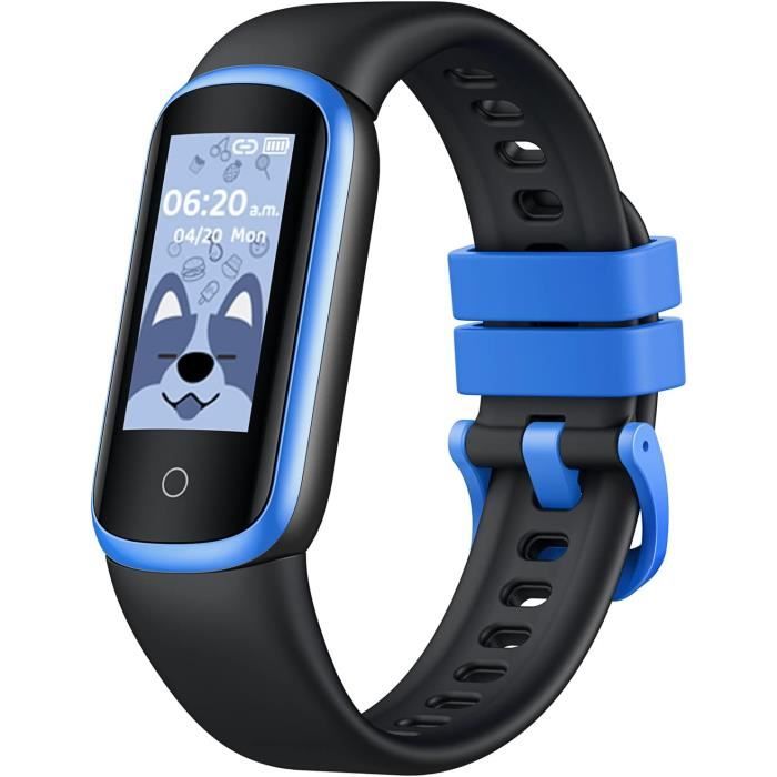 Montre Connectée Enfant Sport Smartwatch - Etanche Ecran Tactile Fille Connectee Bracelet Garcon ...