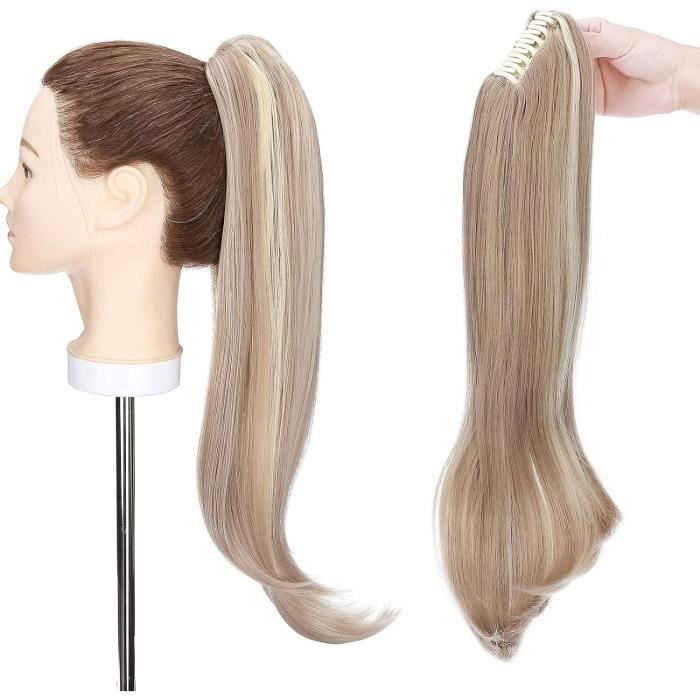 55Cm Longue Postiche Queue De Cheval Avec Pince Extension Claw On ...