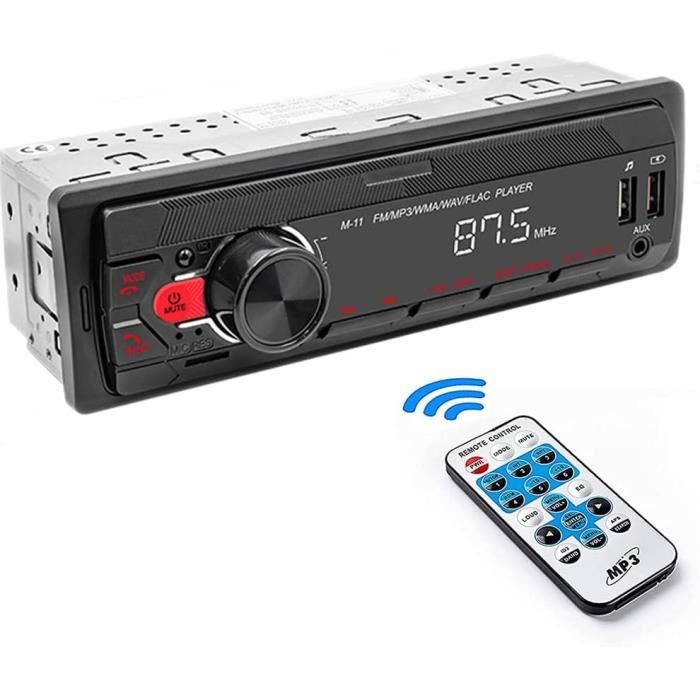 Autoradio Bluetooth 1 Din Autoradio Bluetooth Mains Libres Microphone Intégré Récepteur D ...
