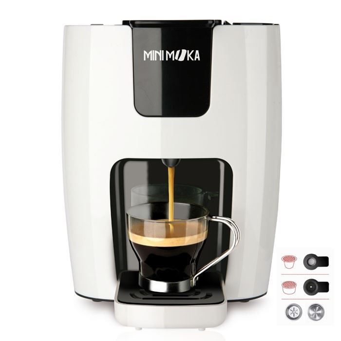 WHITE&BROWN CM2185 Mini Moka 4 en 1 - Cdiscount Electroménager