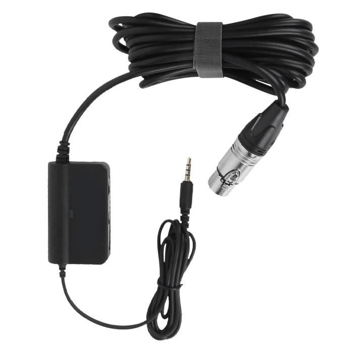 YOSOO Adaptateur XLR vers 3 Adaptateur de microphone XLR à 3,5 mm pour ...