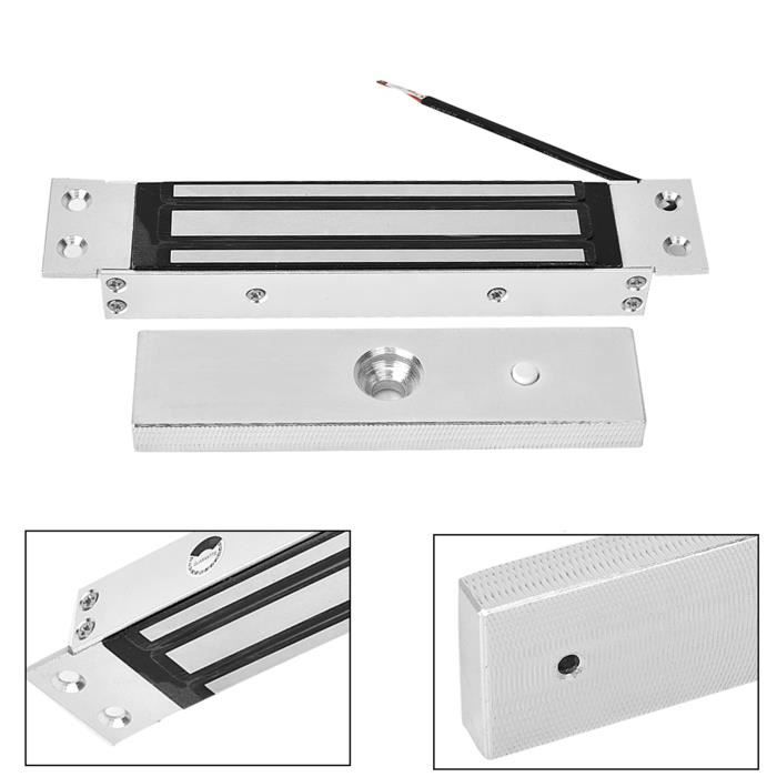 RHO-serrure de porte magnétique Serrure lectromagnétique Serrure Magnétique Alliage D'Aluminium ...