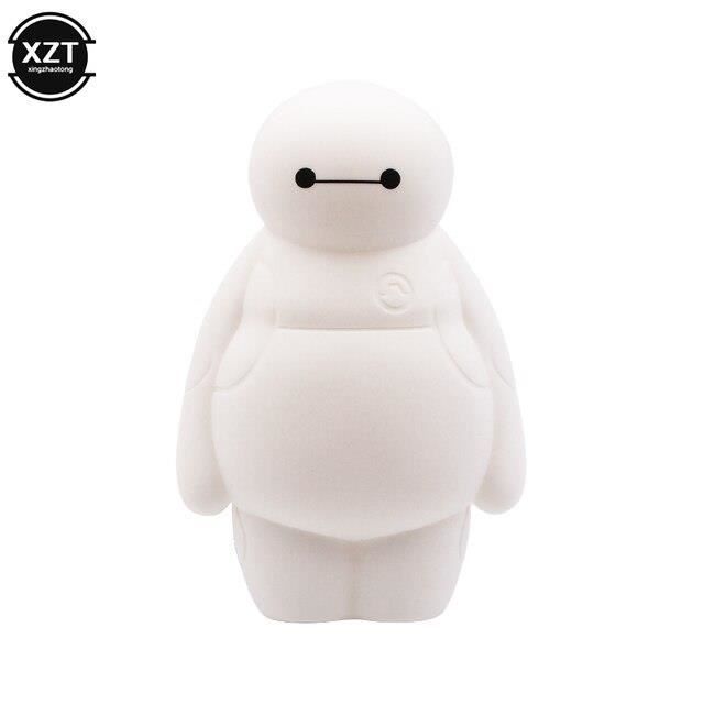 POT A CRAYON,WHITE--Étuis à crayons en Silicone Big Hero 6 Baymax ...