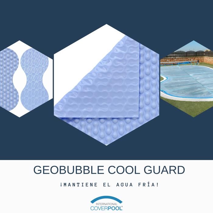 Bâche thermique 500 microns Geobubble CoolGuard de 5 x 2m sans renfort ...