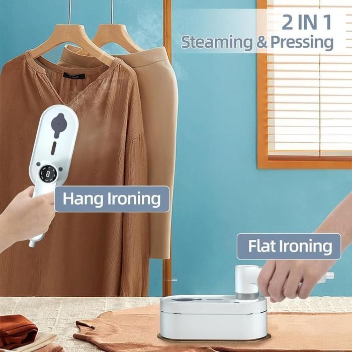 Fer À Vapeur Portable Mini Avec Écran Numérique, Fer À Repasser ...
