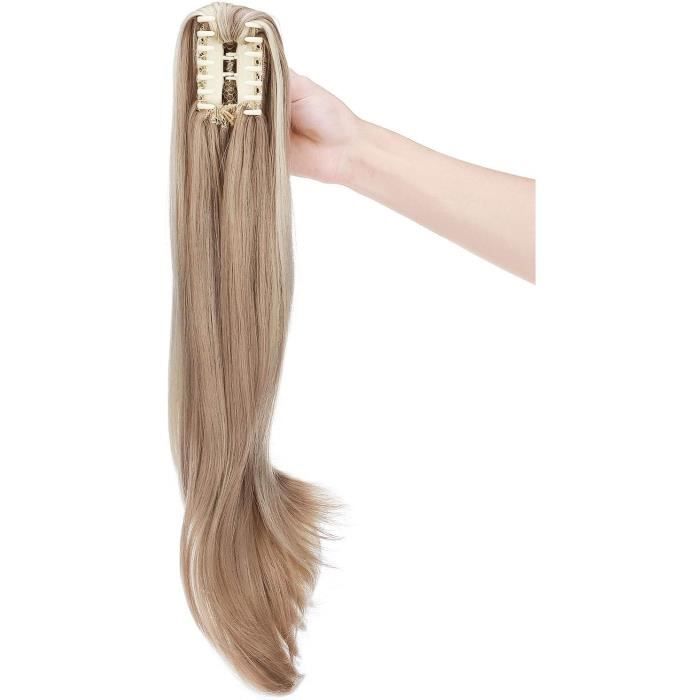 55Cm Longue Postiche Queue De Cheval Avec Pince Extension Claw On ...