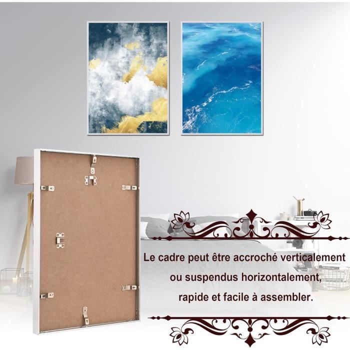Cadre Photo A3-29,7 X 42 Cm - Minimaliste En Aluminium Cadre Photo À ...