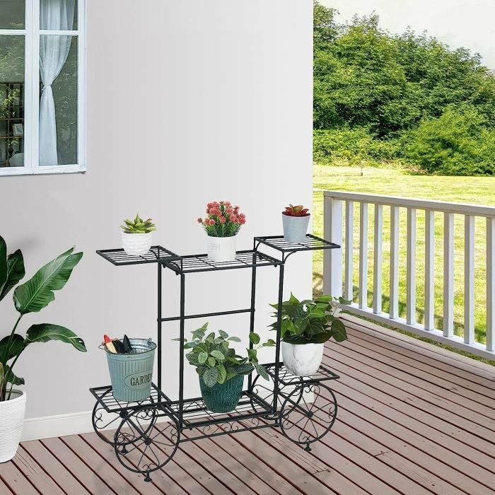 Support Fer Forge Pour Plantes Exterieur