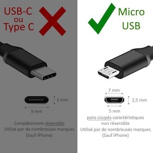 Chargeur Rapide Usb Original, Câble Pour Samsung Galaxy J1 2016, J3 ...