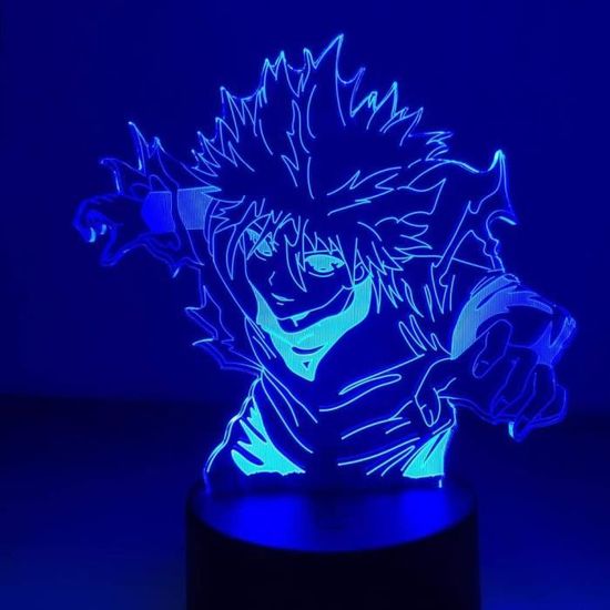 Veilleuse 3D Killua - Hunter X Hunter - Lumière Visuelle - Télécommande ...