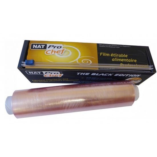 Film alimentaire étirable PRO avec ZIP cut 30cm x 300M 1 - Cdiscount Au quotidien