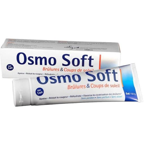 Crème après-soleil - OsmoSoft - Brûlures Coups de Soleil - 150 g ...