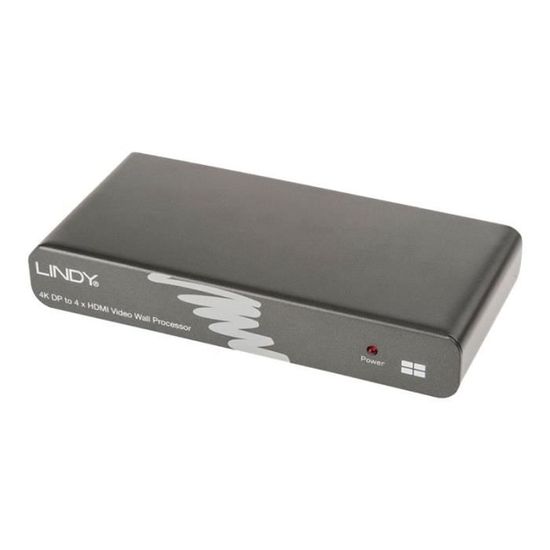 Lindy 4K DisplayPort 1.2 to 4 x HDMI Video Wall Processor Projecteur ...