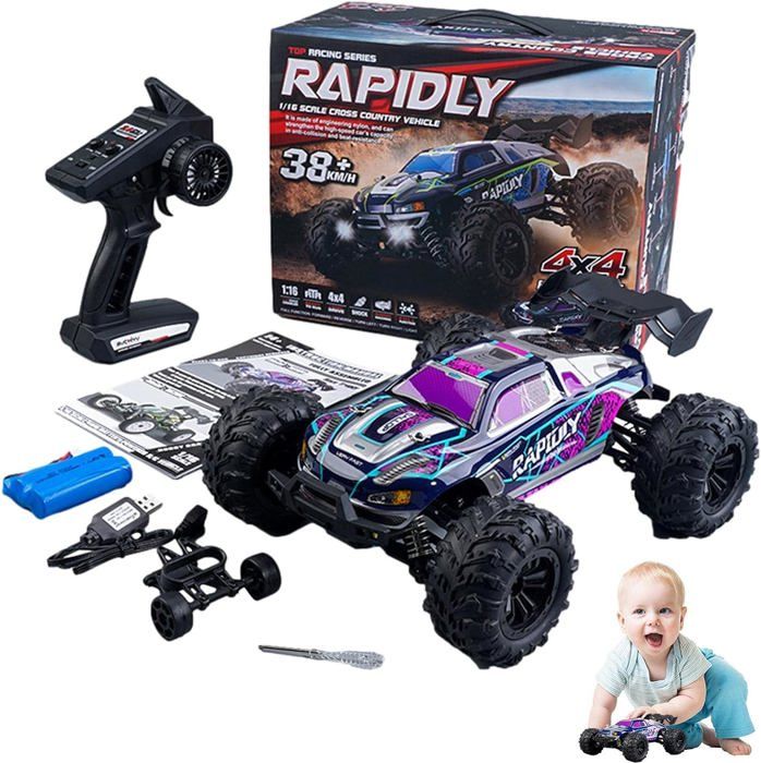 Violet Violet Voiture télécommandée RC Cars | Tout Terrain 4 Force ...