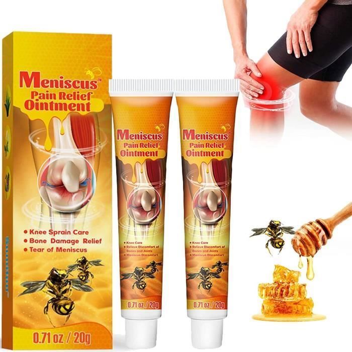 Meniscus Pain Relief Ointment Propolis Professional Treatment Gel (2Pcs ...