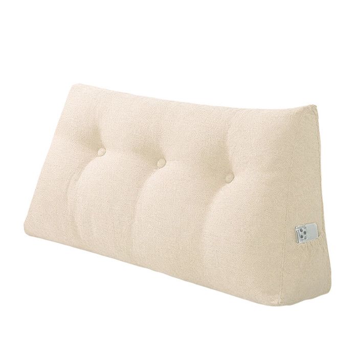 Coussin de Lecture,100cm Coussin Canapé Triangulaire avec Housse ...