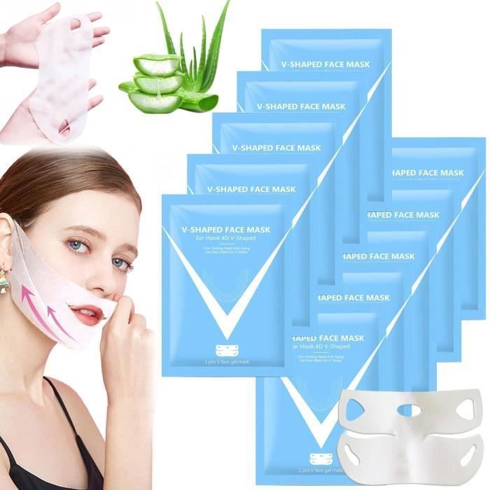 Double Chin Mask Reusable,Double Chin Mask,Chin Lift Mask for ...